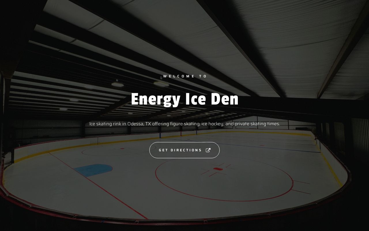 Energy Ice Den